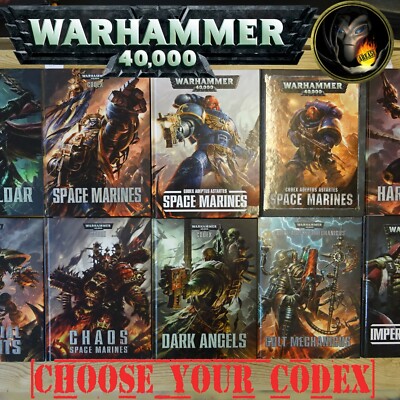WH40K Hardcover Books MULTI LIST - 6th, 7th, 8th Ed Codex Collection ...