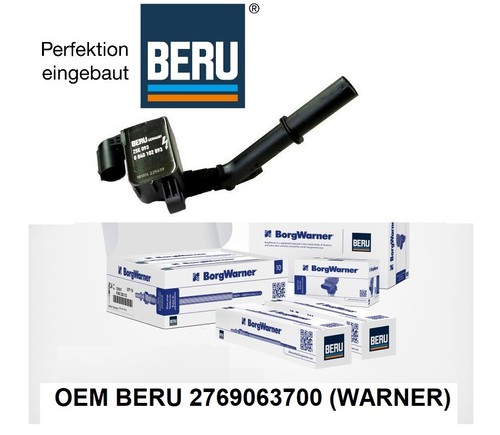 BERU OES Ignition Coil A 276-906-3700, 2769063700, 0221604034, ZSE093 ...