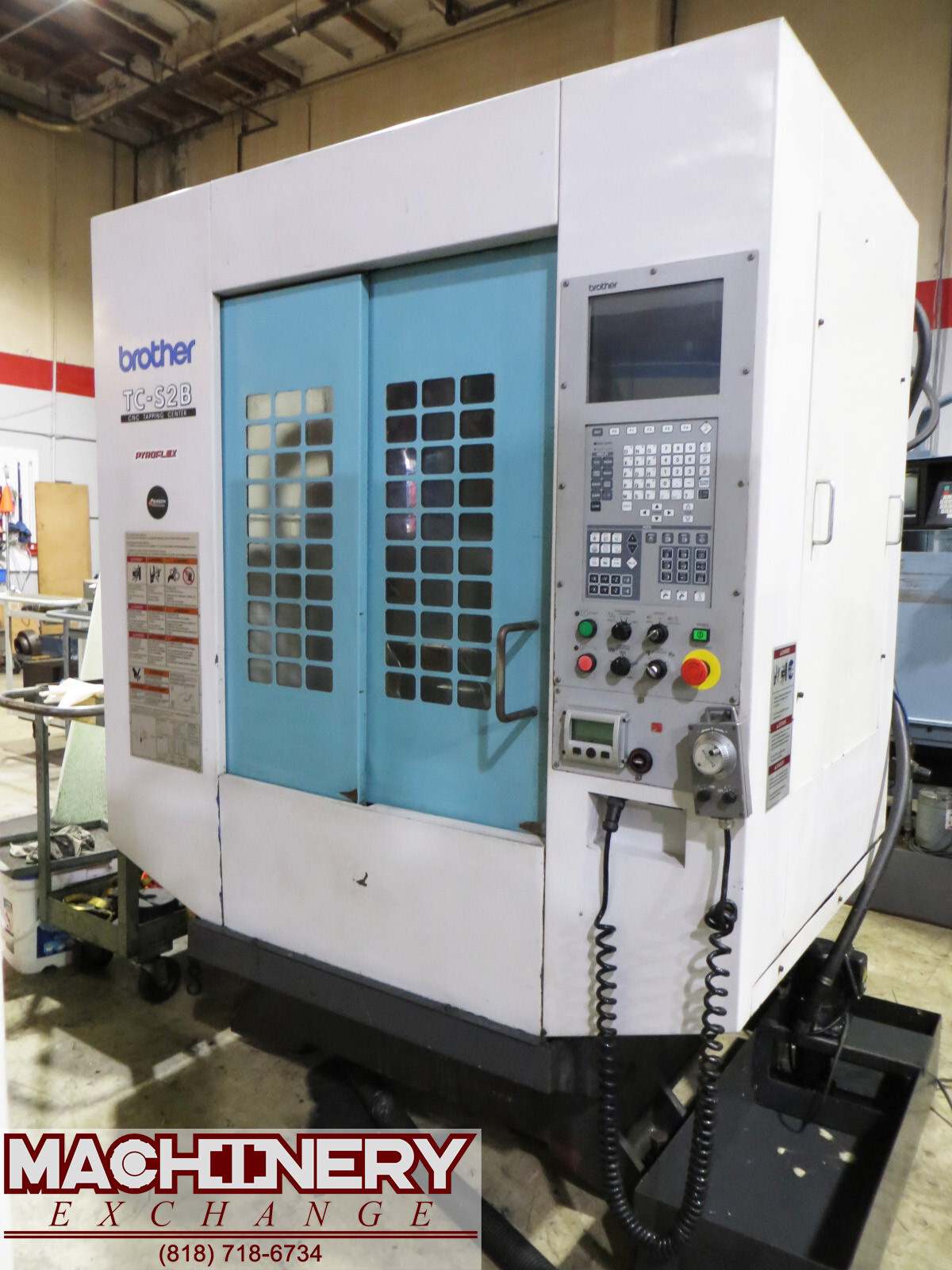 2003 BROTHER TC-S2B CNC MILL &TAPPING CENTER Compact w/ 4th Axis Rotary ...