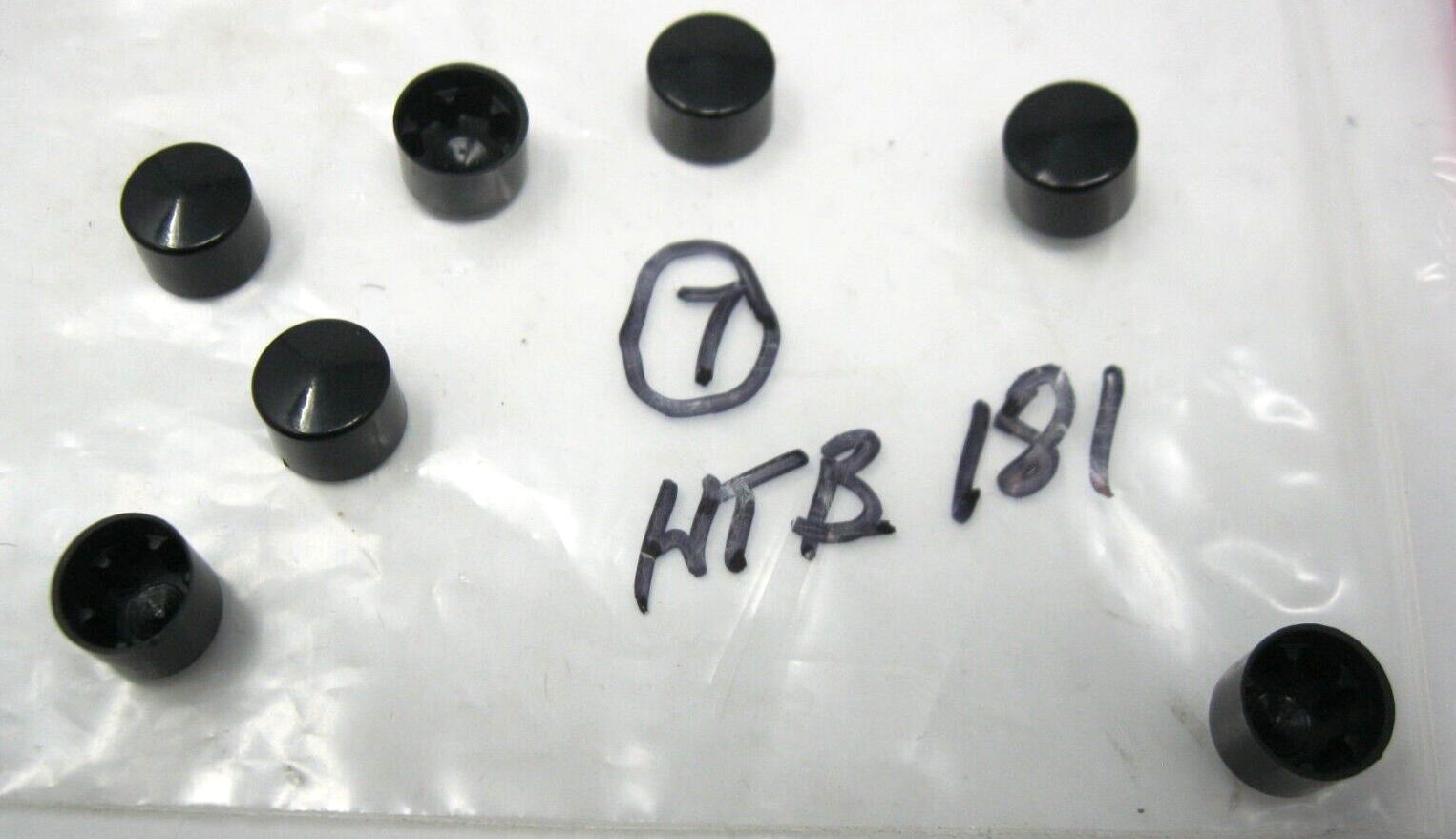 Hot Toppers 1/4" 12 Point Bolt Head Covers - Black (7-Pack) HTB181 | eBay