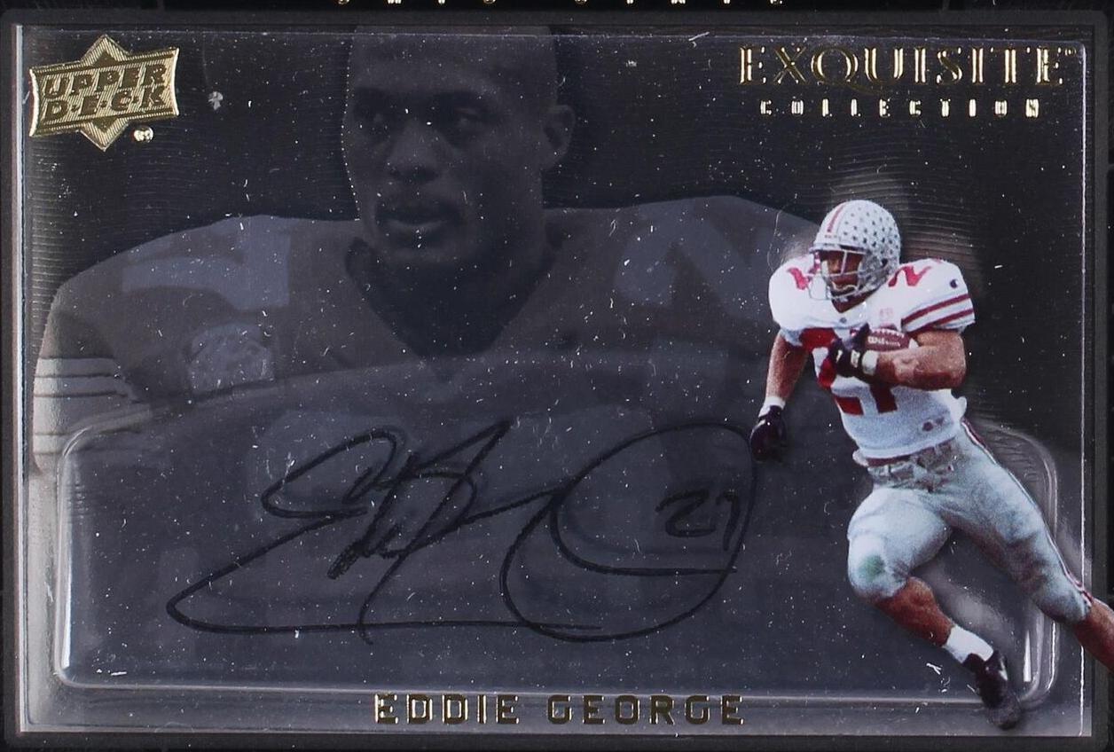 2011 Upper Deck Exquisite Collection - Dimensions Eddie George #D-EG ...