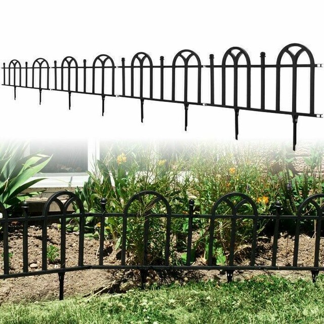 Metal Garden Edging Fencing - Garden Design Ideas