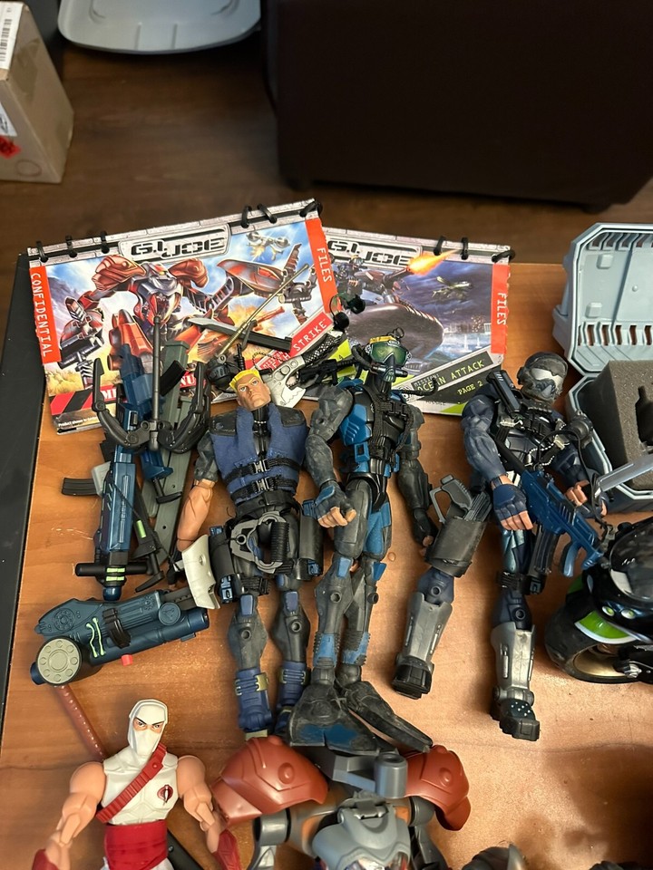 GI Joe Sigma 6 lot Action Figures Motorcycle accessories | eBay