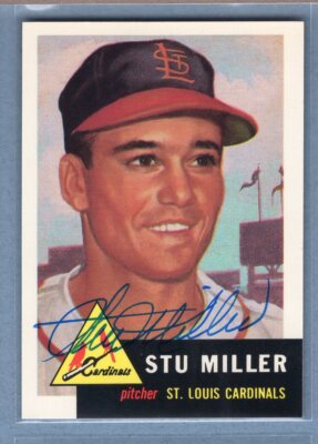 1991 Topps Archives #183 Stu Miller Autograph Auto signed | eBay