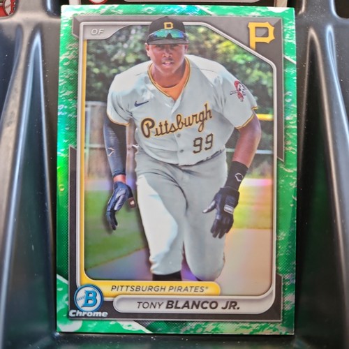 2024 Bowman Chrome Lunar Glow Tony Blanco Jr. Pittsburgh Pirates BCP ...