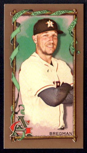 Alex Bregman 2023 Topps Allen & Ginter Brown Border Mini Card #36 ...