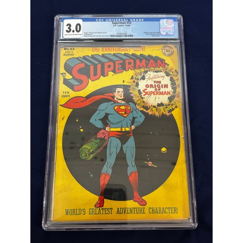 Superman #53 CGC 3.0 (SS) | eBay