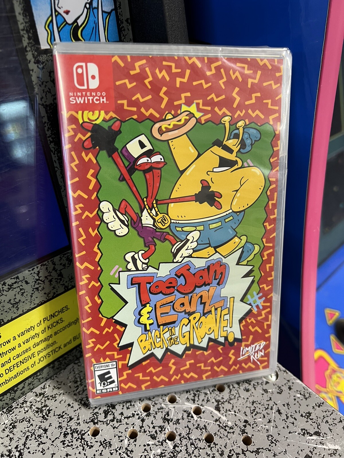 Nintendo Switch ToeJam & Earl Back in the Groove! Limited Run LRG NEW ...