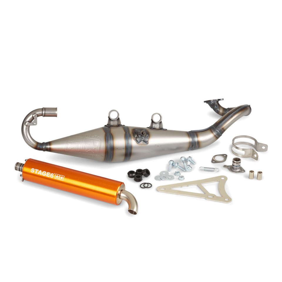 Stage6 Pro Replica Mk2 Pot Orange For KTM Tempo 50 2T AC 2003-2007 ...