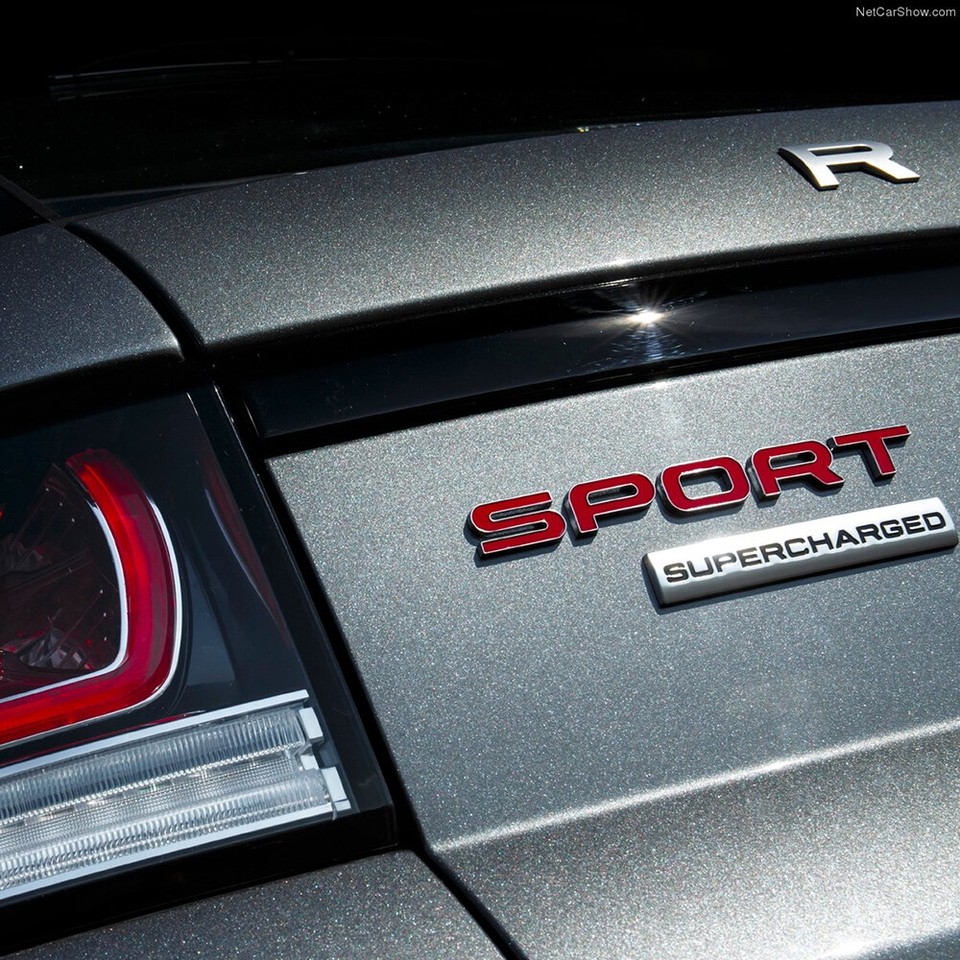 For Range Rover Supercharged Letter Car Sport Tailgate Logo Emblem ...