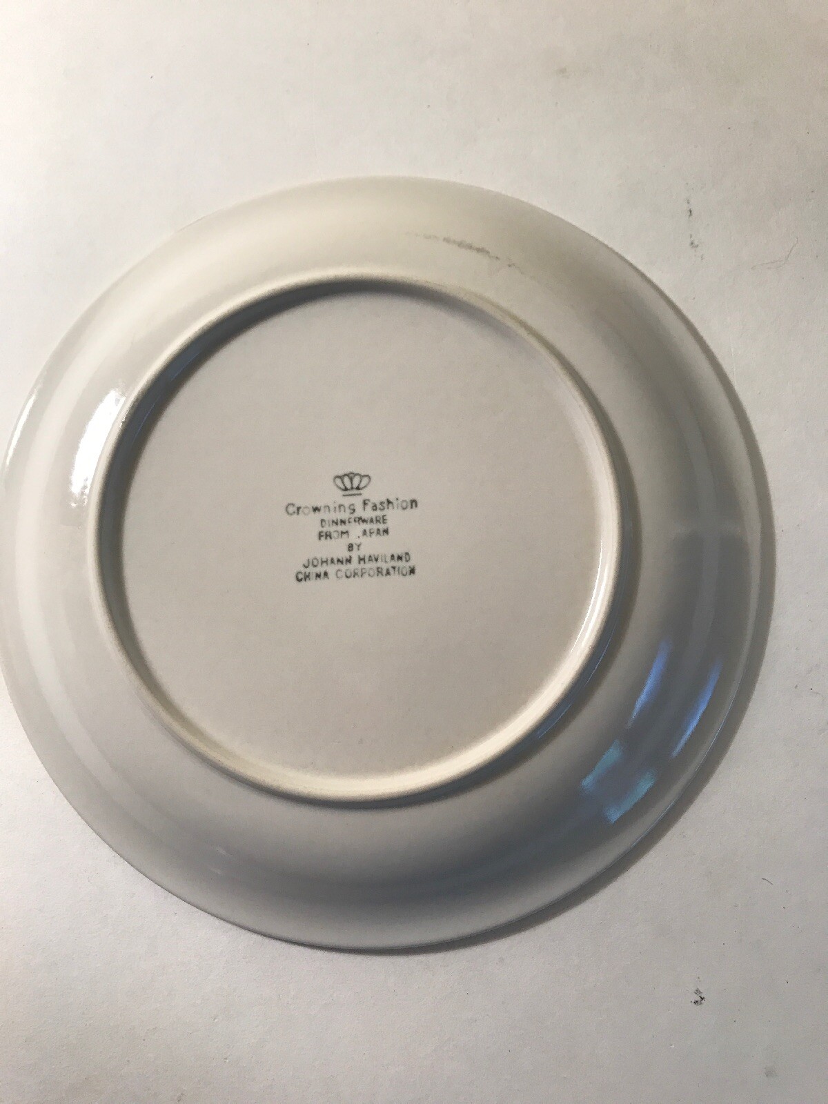 Johann Haviland Salad Plate Crowning Fashion Dinnerware Blue Bouquet | eBay