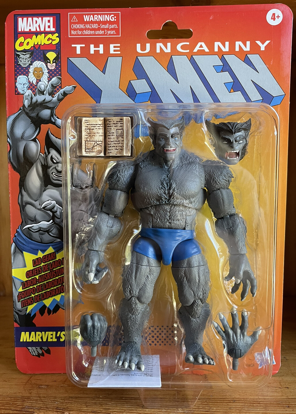 Hasbro Marvel Legends Series: The Uncanny X-Men - Beast 6" Collectible ...