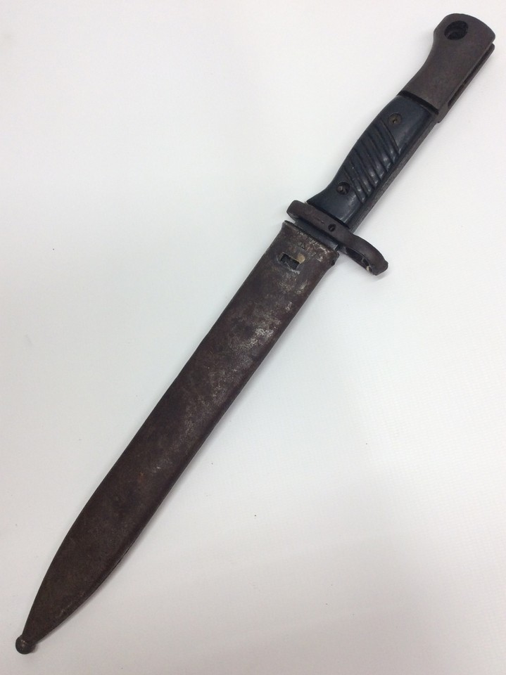 Vintage Israeli Made M1949 K98 Mauser Bayonet With Sheath Missing ...