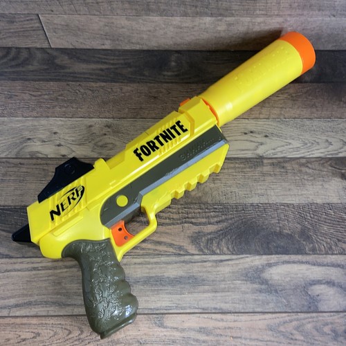NERF Fortnite Sp-l Elite Dart Blaster | Fornite Nerf Gun | Yellow Nerf ...