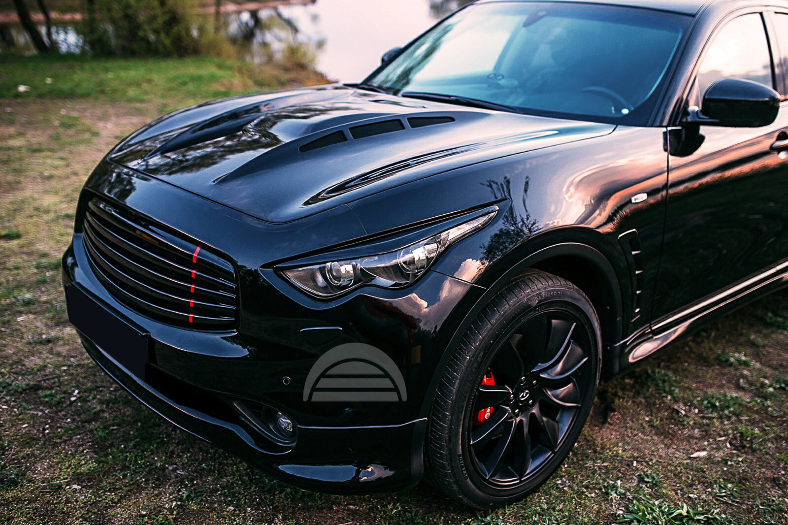 Grille for Infiniti FX FX35 FX37 FX50 2008 - 2012 Front vent radiator ...