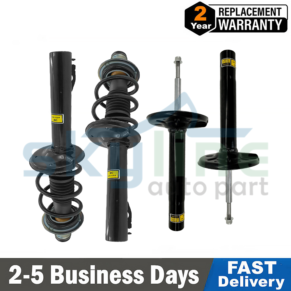 4x Front Rear Shock Absorbers w/O PASM For 2005-2012 Porsche Boxster ...