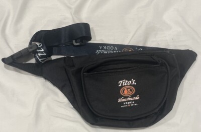 Tito’s Handmade Vodka FANNY PACK Bag Pouch 3 Pockets w Zippers ...