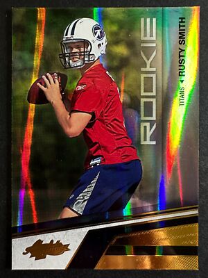 Rusty Smith 2010 Panini Absolute Football Rookie Card /299 Tennessee ...