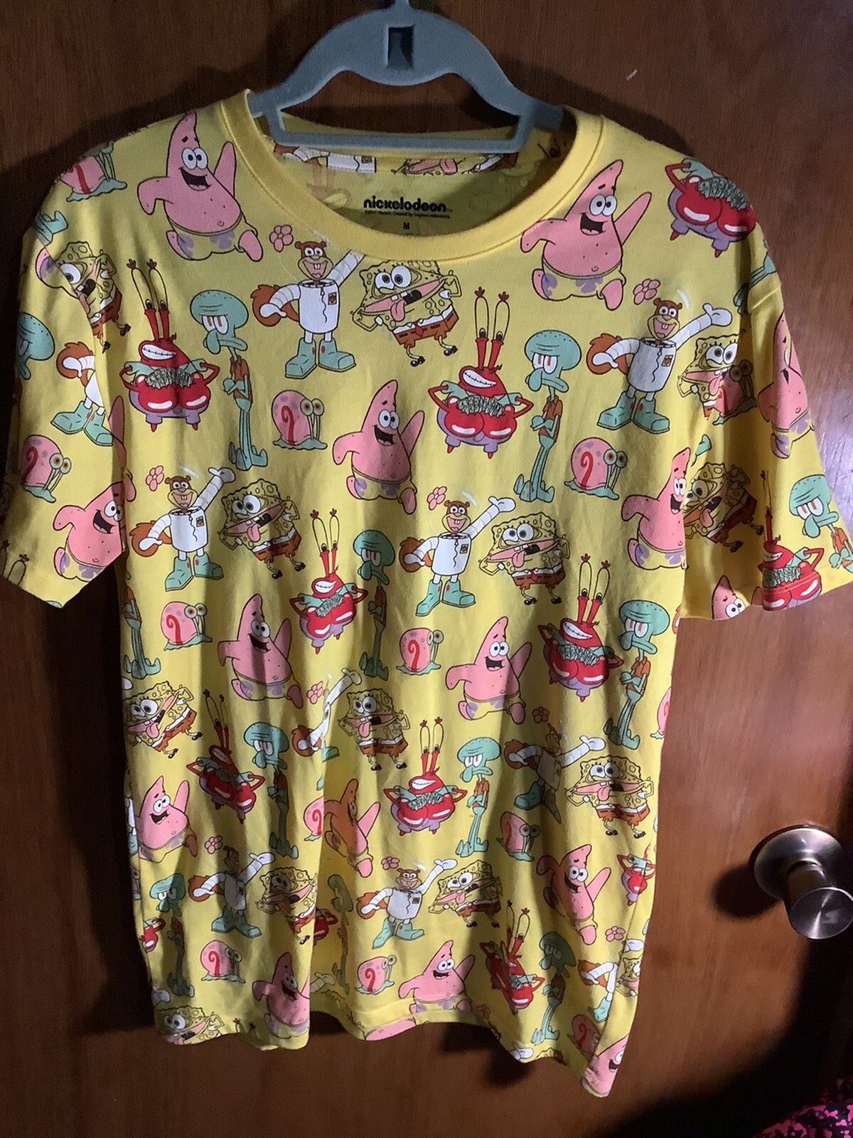 Nickelodeon SpongeBob SquarePants Bright Yellow T-Shi… - Gem