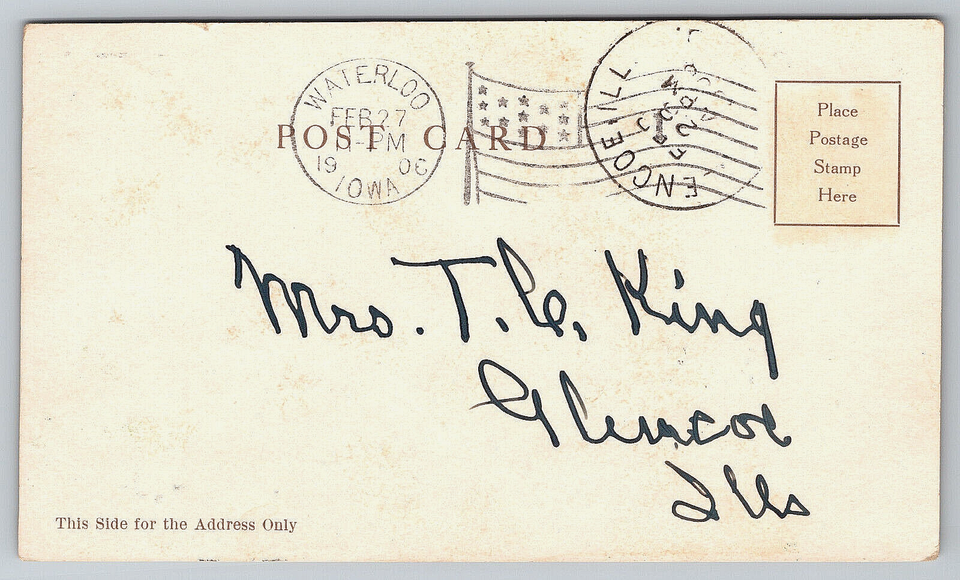 Waterloo IA-Iowa, Melan Arch Bridge, Wholesale District, Vintage 1900 ...