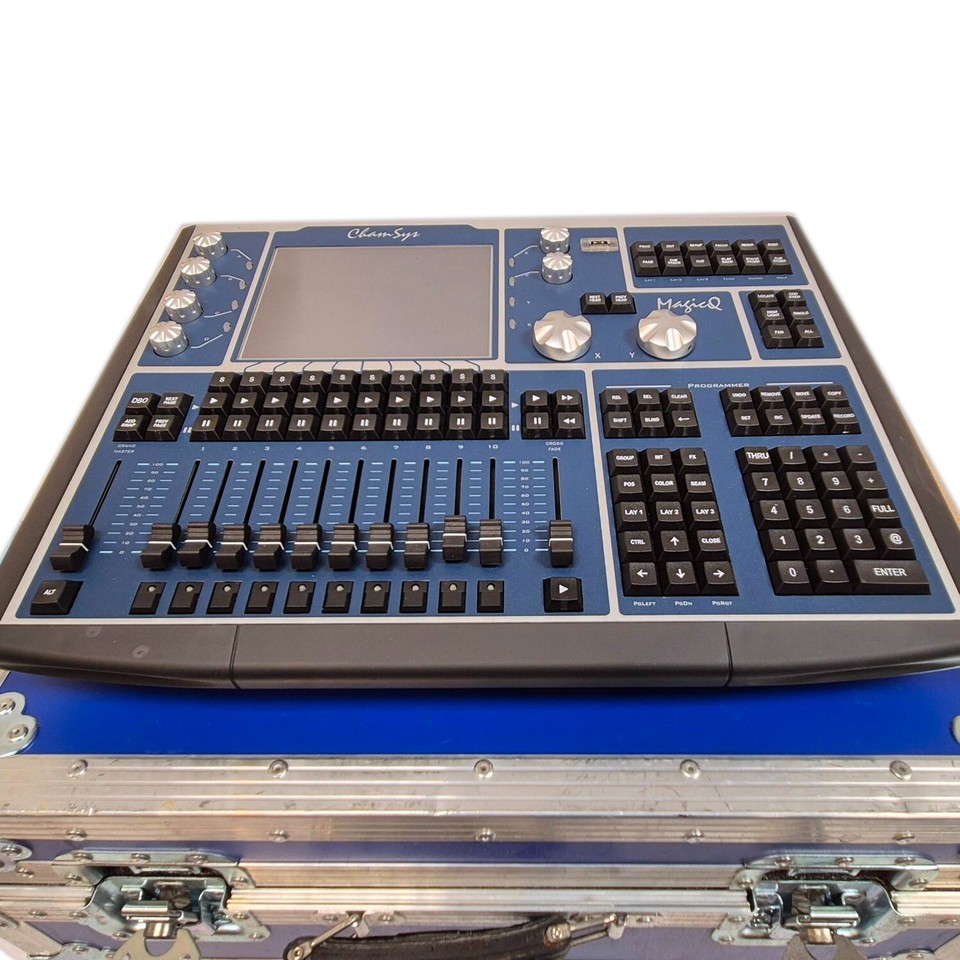 ChamSys MagicQ MQ60 Mixer Lighting Control Console Desk 12 Universes/10 ...