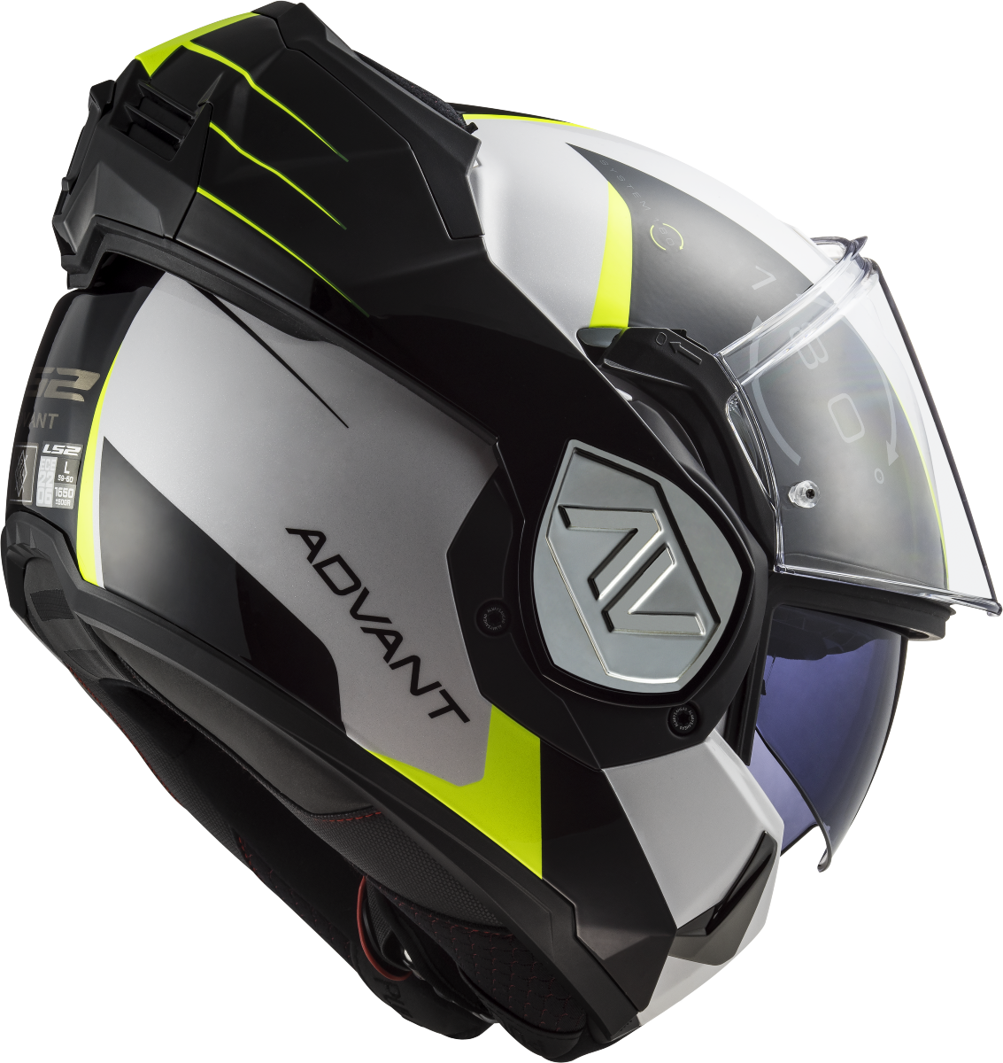 LS2 FF906 ADVANT P/J FLIP-UP FULL FACE MOTORCYCLE BIKE DVS MODULAR ...