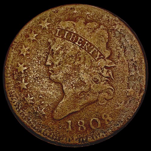 1808 Classic Head Cent Coin NICELY CIRCULATED | eBay