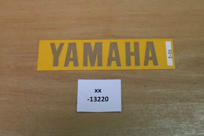 Yamaha 99225-00025 Emblem NOS NEU genuine xx13220 | eBay