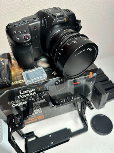 Blackmagic Design Cinema 6K Camera Kit - (Full Frame Sensor) With 35mm ...