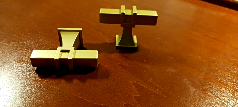 10 Pack Haliwu Brushed Gold - 10 Pack Cabinet Knobs, BT-bar Hardware | eBay