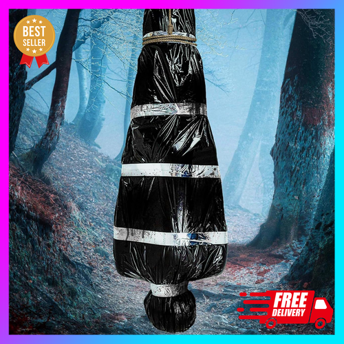 5Ft Hanging Corpse Prop Scary Halloween Decoration Creepy Haunted House ...