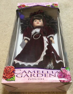 Camellia Garden Porcelain Doll