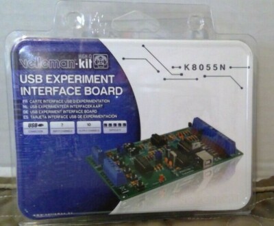 Velleman K8055N USB Experiment Interface Board | eBay