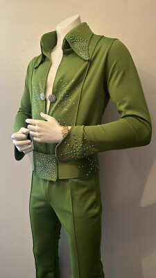 Elvis Jumpsuit And Belt with Rhinestone detail men’s size M/L NWT | eBay