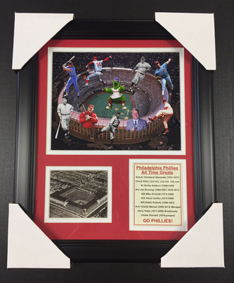 11x14 FRAMED PHILADELPHIA PHILLIES ALL TIME GREATS 8X10 PHOTO MIKE ...