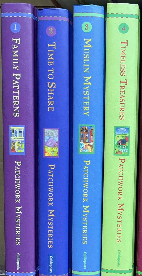 Patchwork Mysteries Hardcover Book Series Guideposts Lot of 4 Vol 1 ...