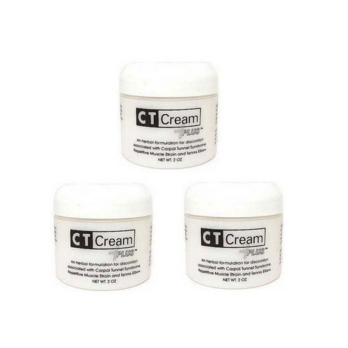 CT Cream Plus Carpal Tunnel Cream for Pain Relief - Value 3pc pack | eBay