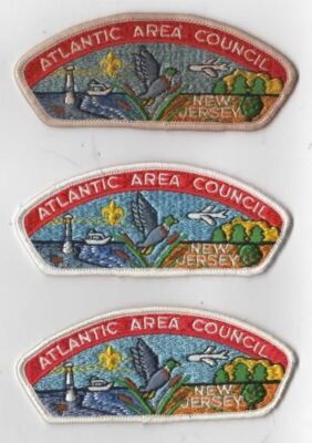 Atlantic Area Council Lot of 3 Council Shoulder Patches CSP [CSP-1421 ...