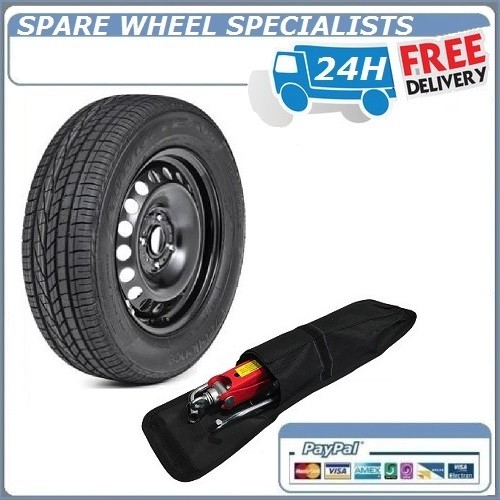 15" FULL SIZE STEEL SPARE WHEEL + TOOL KIT FITS DACIA SANDERO (2008 ...