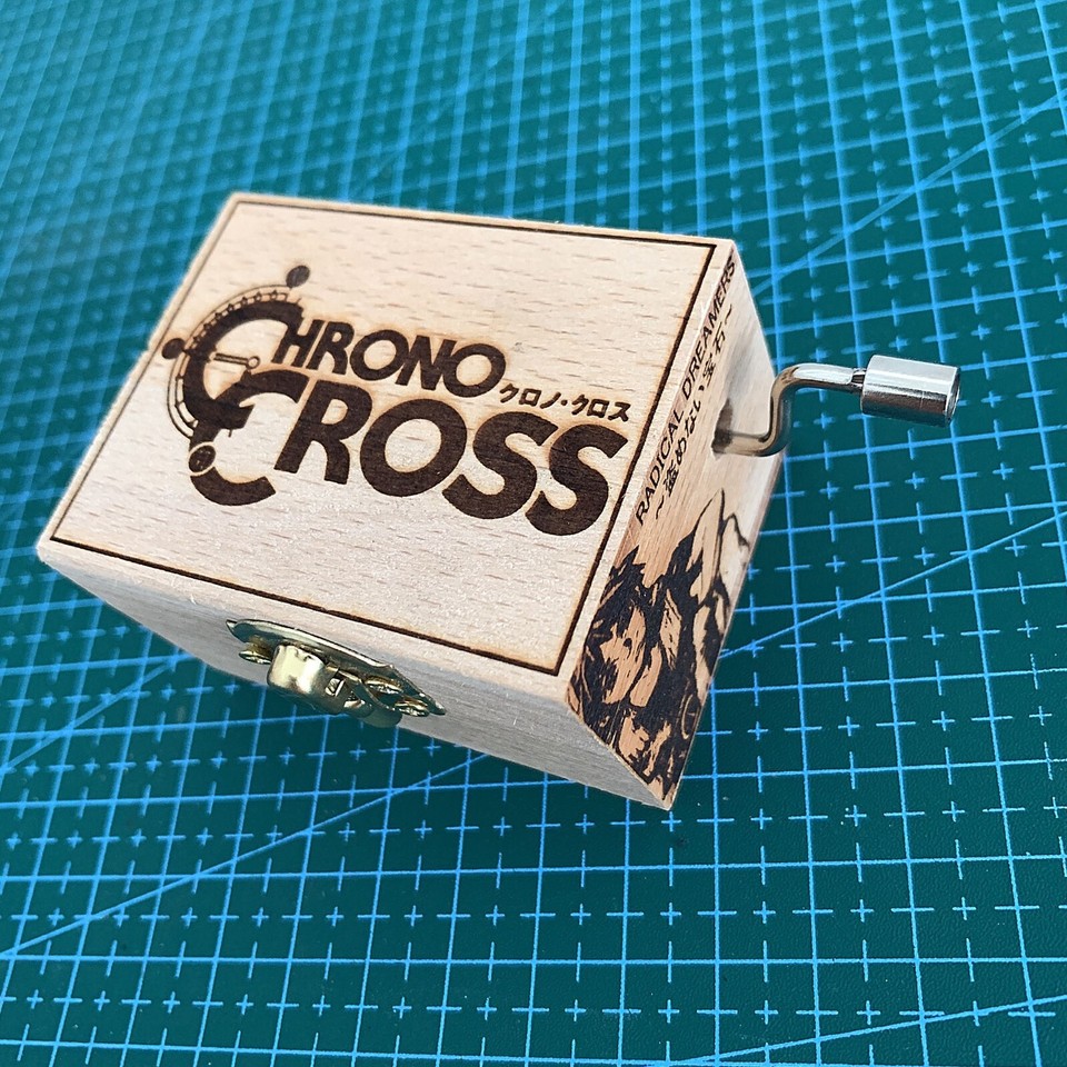 Chrono Cross Radical Dreamers Game Wooden Music Box Hand Cranked ...