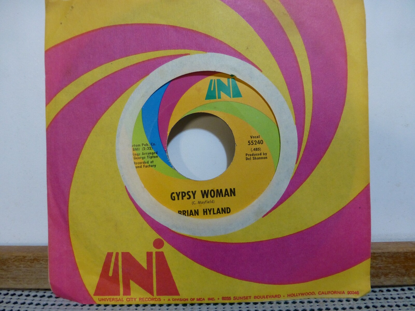 B RIAN HYLAND GYPSY WOMAN & YOU AND ME # 2 NEAR MINT 45 | eBay