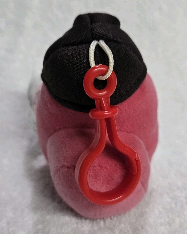 Among Us - Red Crew Member w/headlamp Cap Plush - Key chain - 3" Tall ...