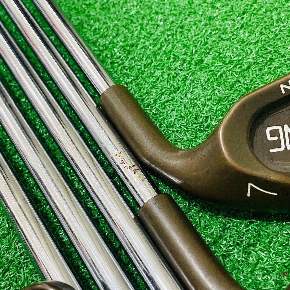 PING Iron Set EYE ZING Orange Beryllium Copper 3.4.5.6.7.8.9.W.S PING ...