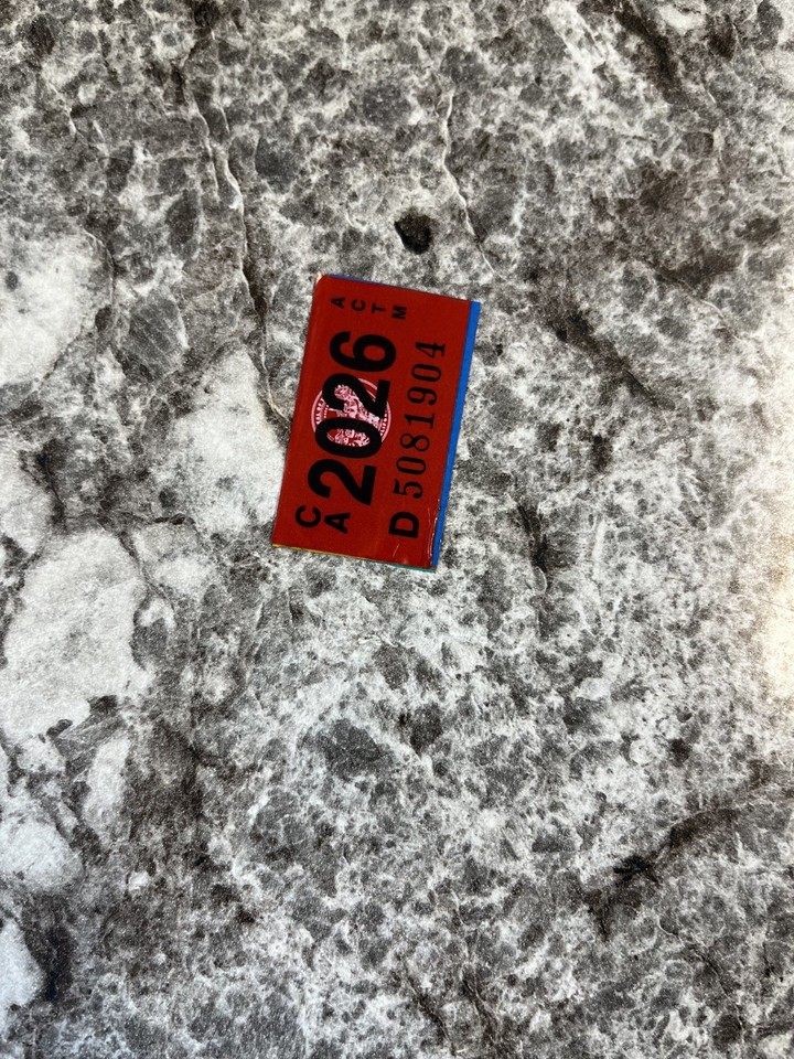 2026 California DMV Car/ Plate Sticker Tag Used | eBay