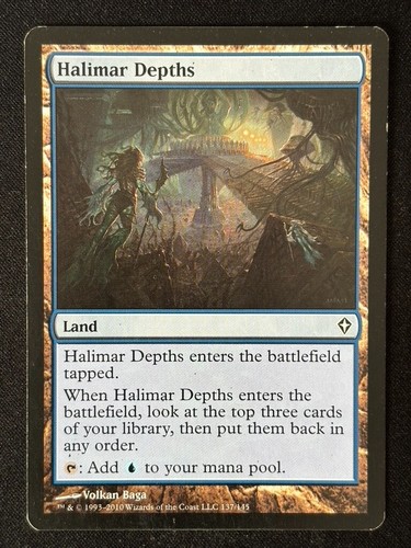 1x MTG Halimar Depths - Worldwake (WWK) #137 - Magic the Gathering | eBay
