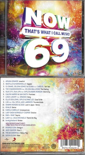CD - NOW 69 avec LADY GAGA SHALLOW, ARIANA GRANDE, SELENA GOMEZ, SAM ...