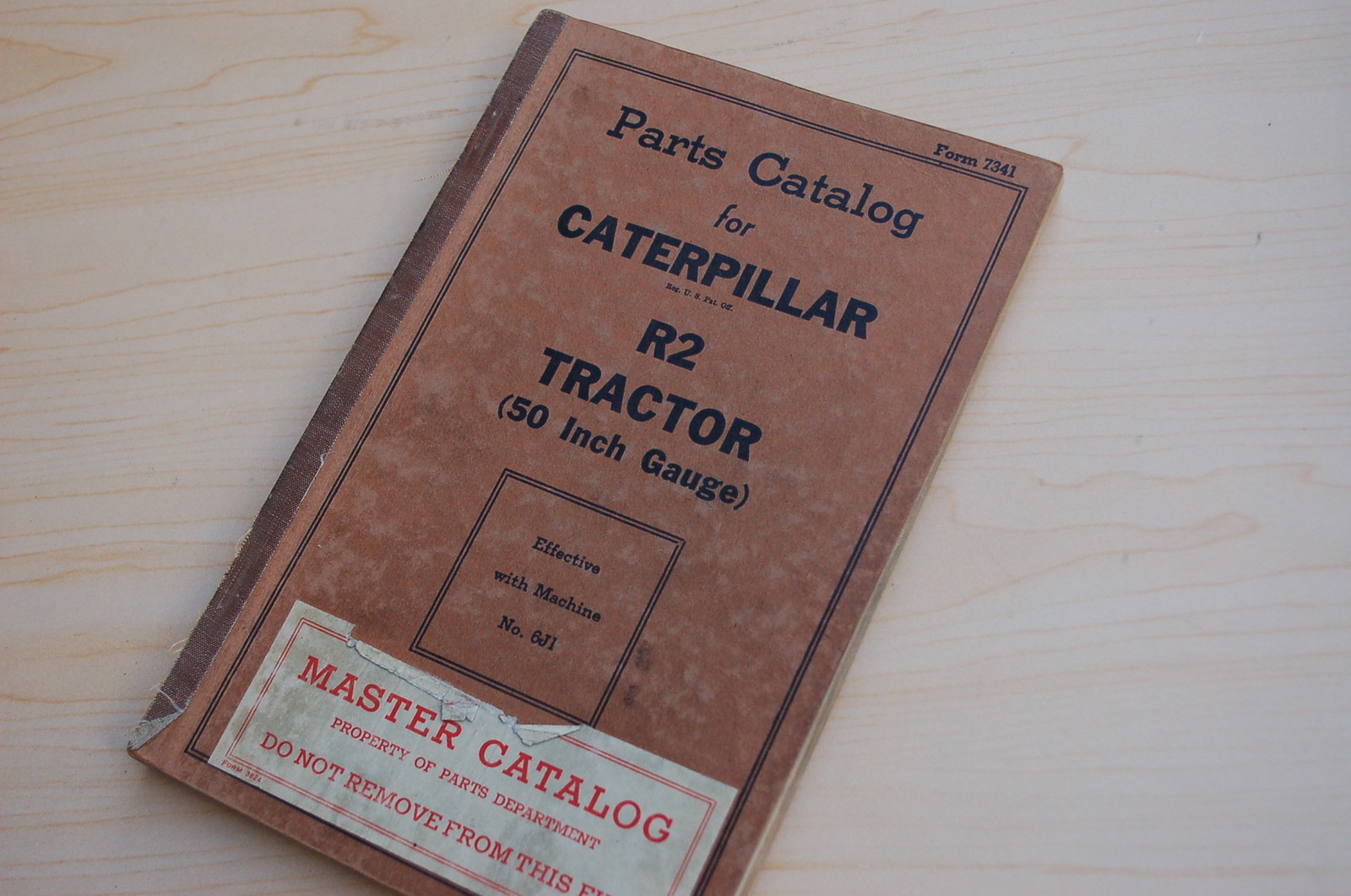 CATERPILLAR R2 Tractor Crawler Dozer Parts Manual book catalog vintage ...