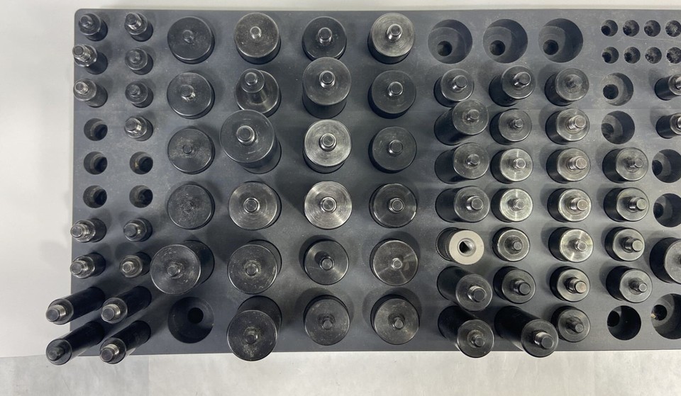 Lot of (71) Various Steel Standoffs M6 M8 CMM R&R Fixtures Renishaw ...