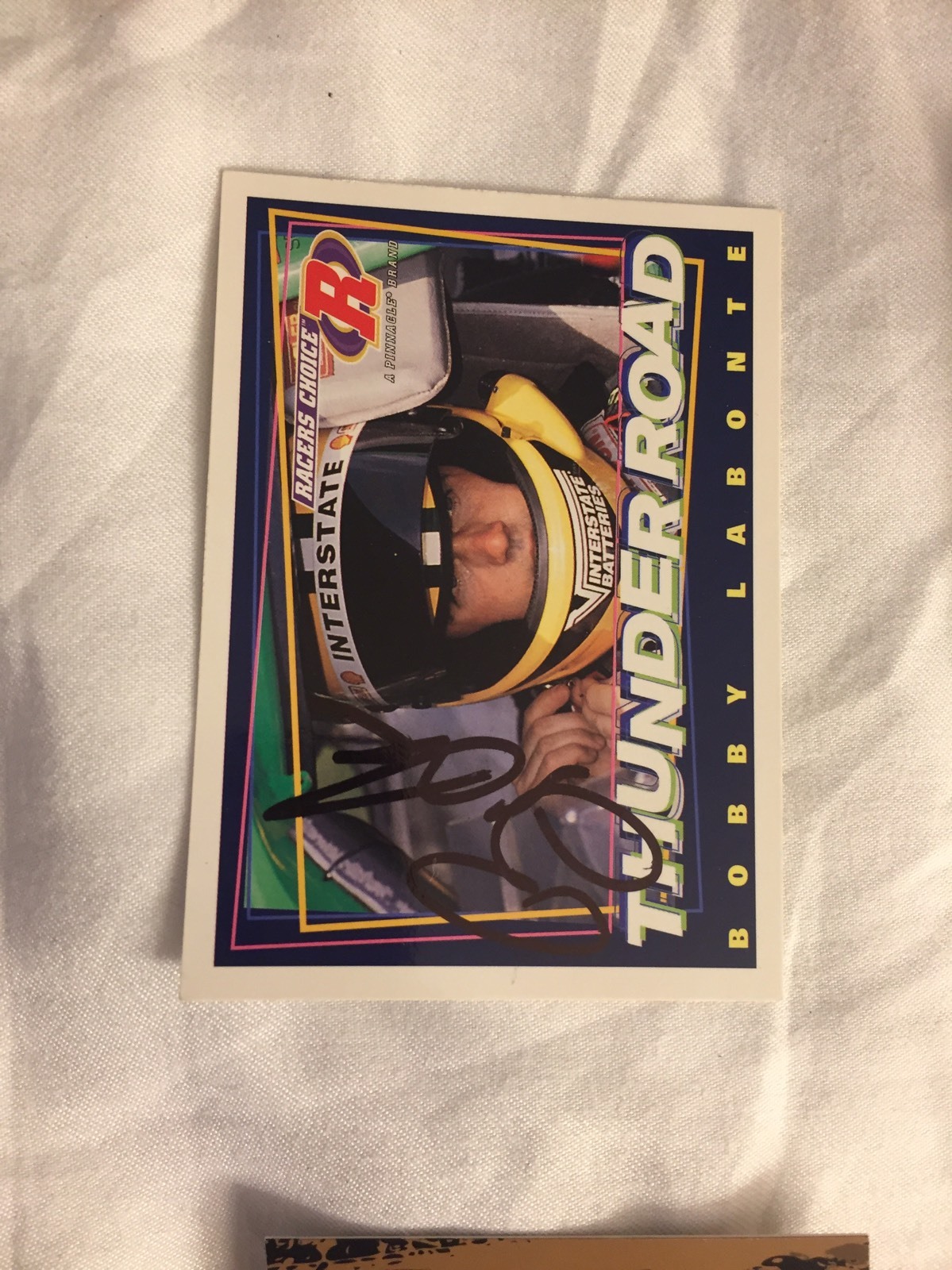 Bobby Labonte signed Trading Card Autographed | eBay