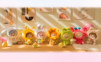 F.UN Happy Fluffy Cell RiCO Series Plush Doll Blind Box Full Set 8 ...